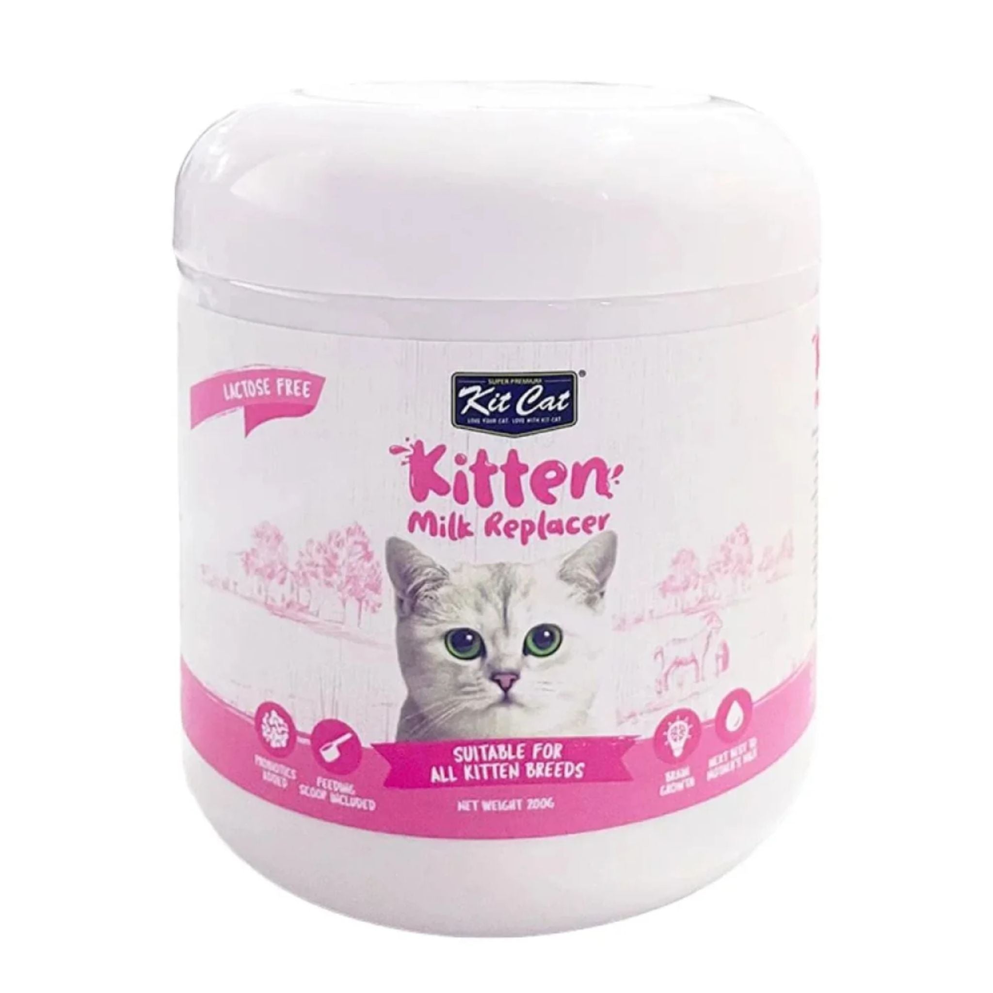 Nutritious Kitten Milk Replacer Powder Supplement